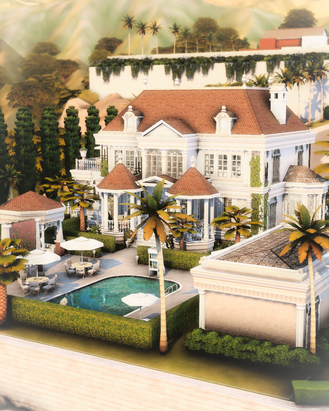 Sims 4 Celebrity Mansions for Your Rich & Famous Sims (No CC)